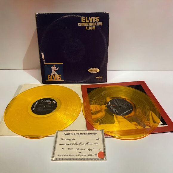 RCA | Media | Vintage 978 Vinyl Lp Record Set Elvis Presley Elvis ...